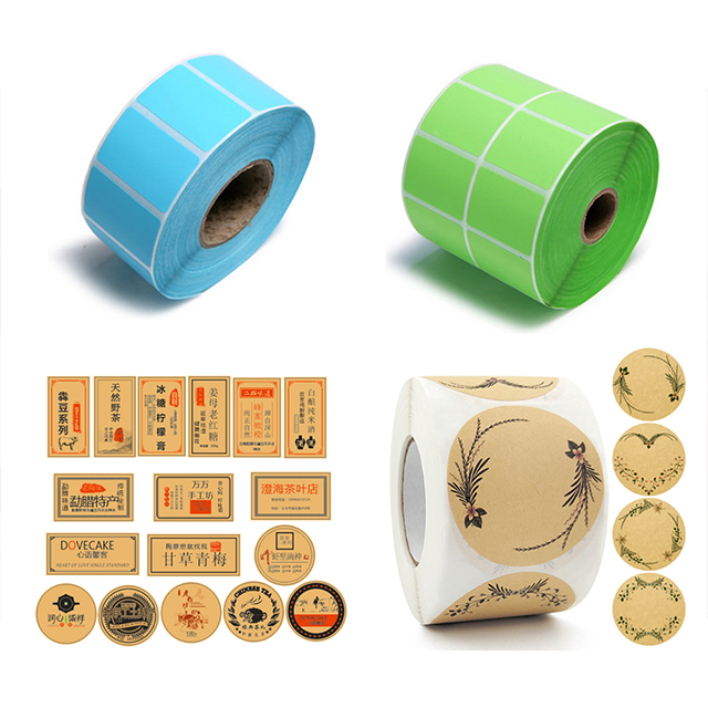 4 Color Label Flexo Machina typographica Sinarum fabrica - henghao