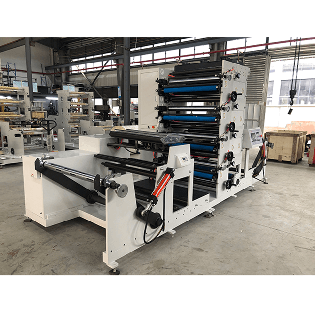 RY-850 4 Color Paper Cup Flexo Printing Machine
